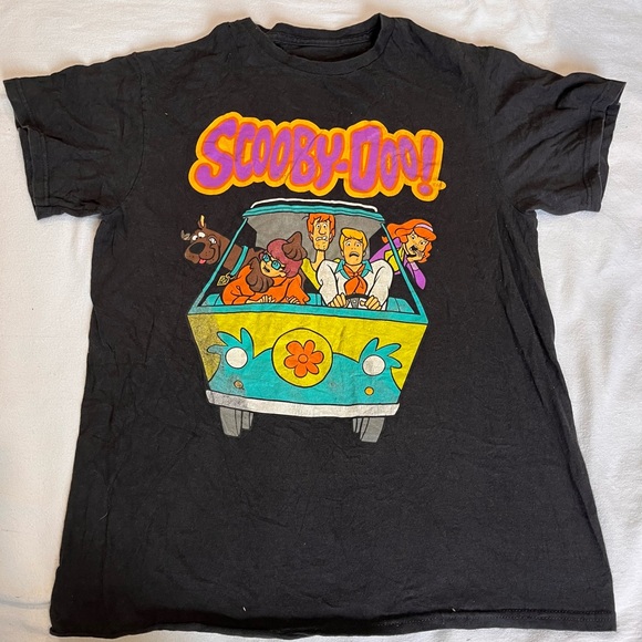 Scooby-Doo! | Shirts | Mens Black Scoobydoo And Friends In The Mystery ...